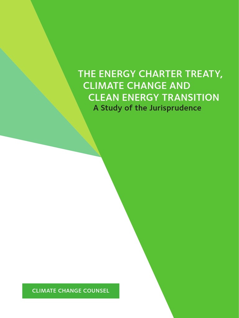 CCC Report -- ECT, climate change and clean energy transition | PDF ...