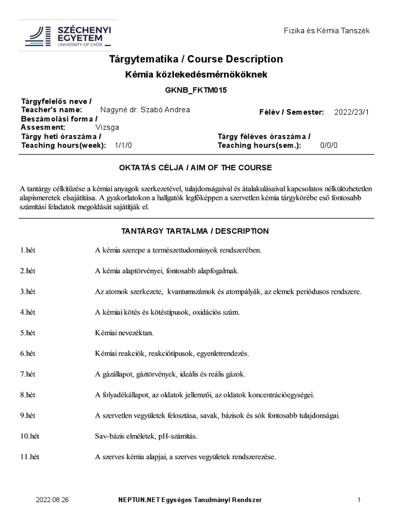 2022 23 1 GKNB FKTM015 0 | PDF