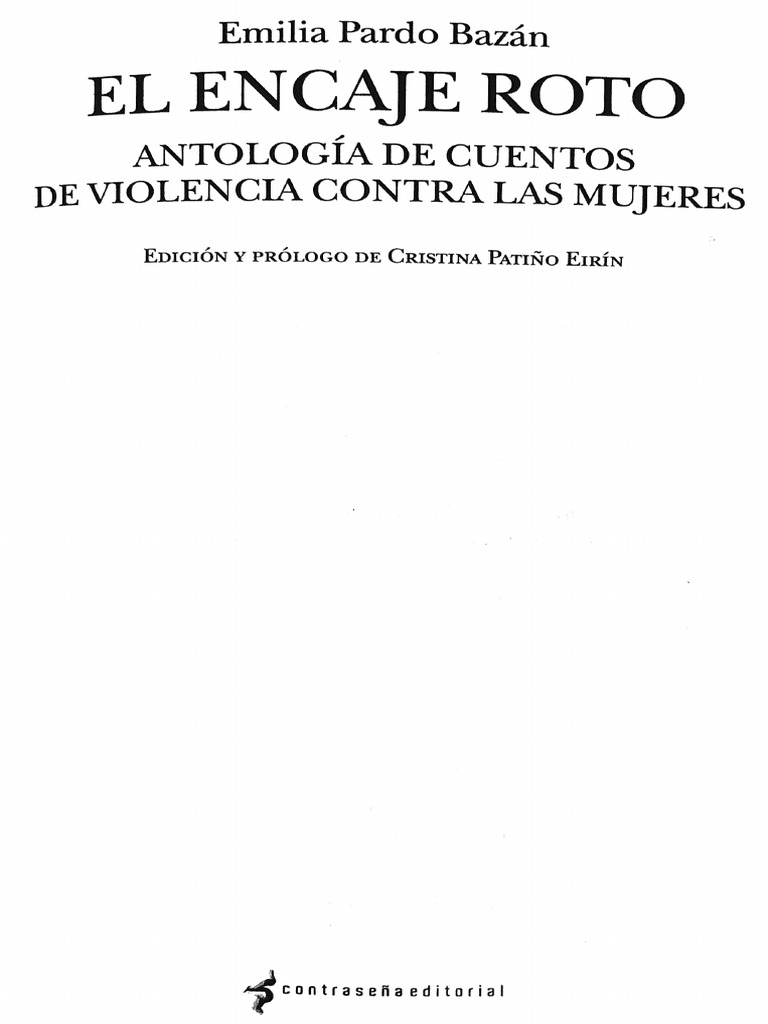 Selección El Encaje Roto, Emilia Pardo Bazán | PDF