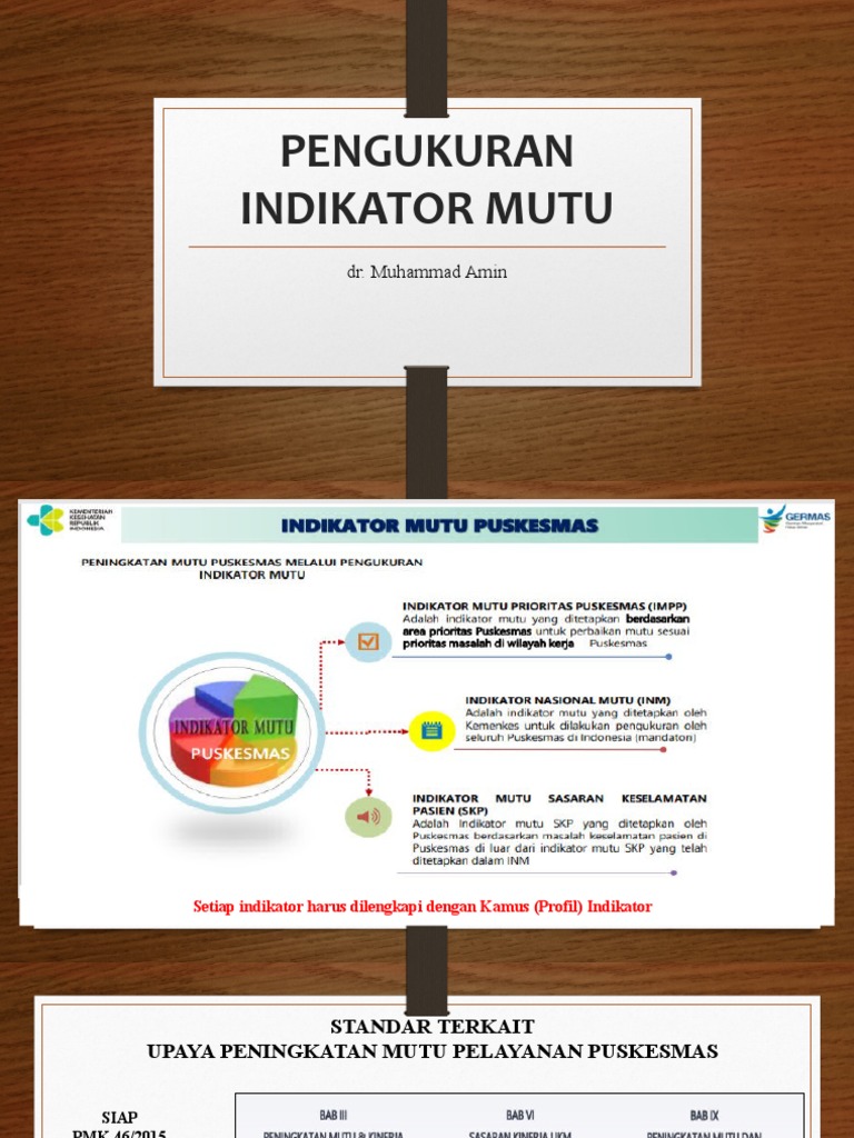 Pengukuran Indikator Mutu | PDF