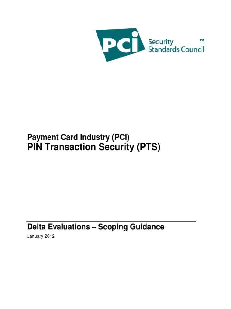 PCI PTS Delta Evaluations | PDF | Copyright | Evaluation