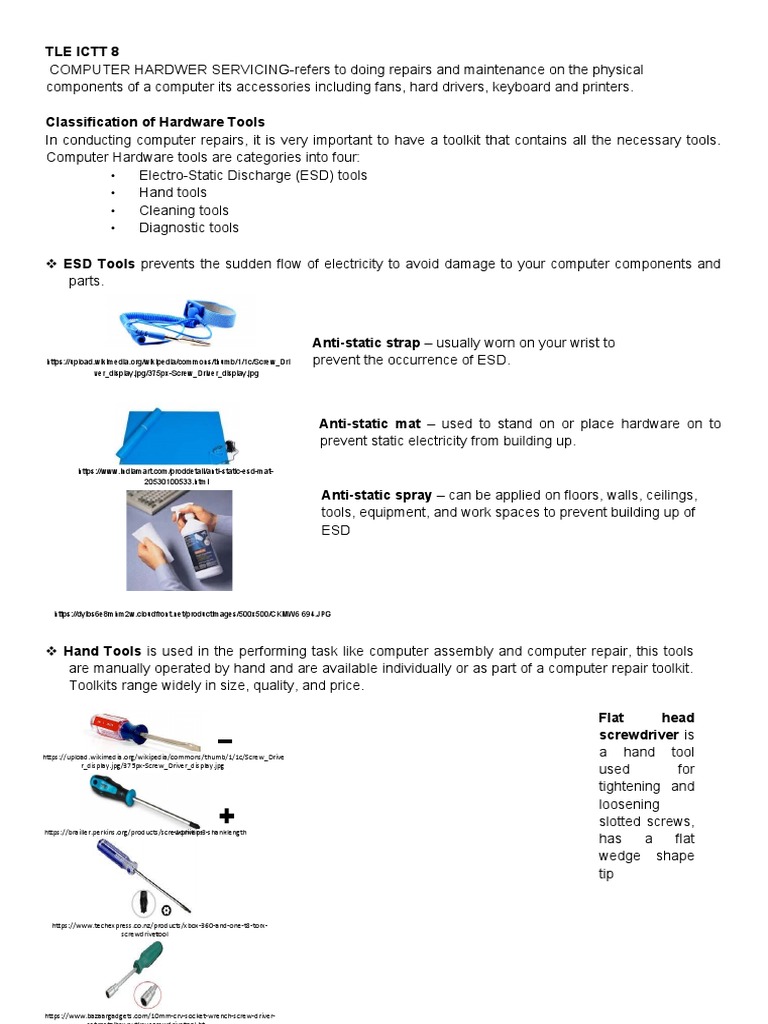 Visual Aid For Students | PDF | Screw | Electrostatic Discharge