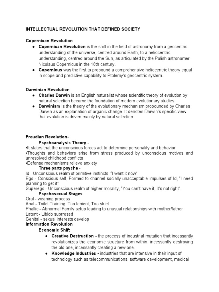 Intellectual Revolution That Defined Society | PDF | Mesoamerica | Id