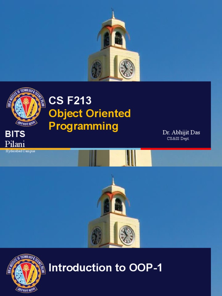 Introduction To Oop 1 Pdf Inheritance Object Oriented Programming Method Computer