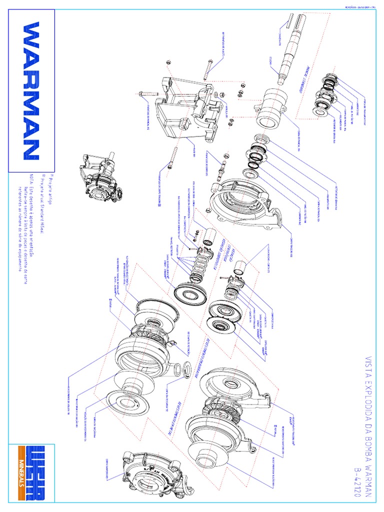 Bomba - Weir - Warman Vista Explodida B-42120 | PDF