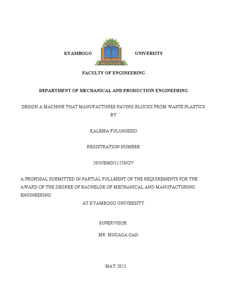 Proposal Report | PDF
