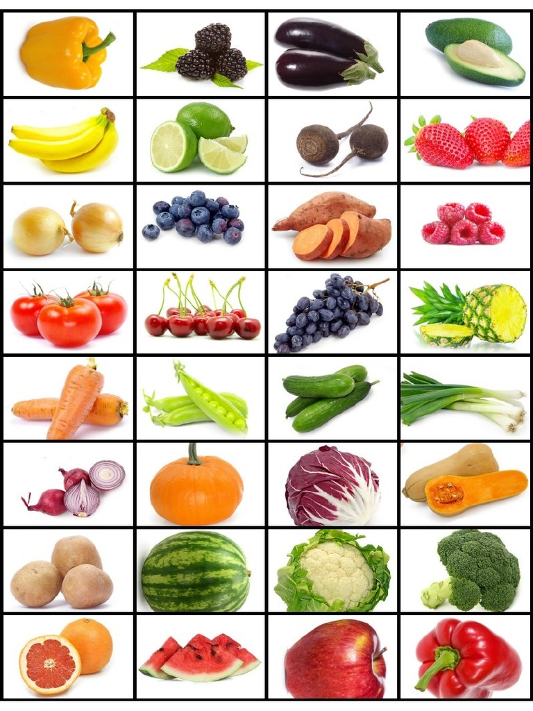 Sorting Fruit and Vegetables Printable | PDF