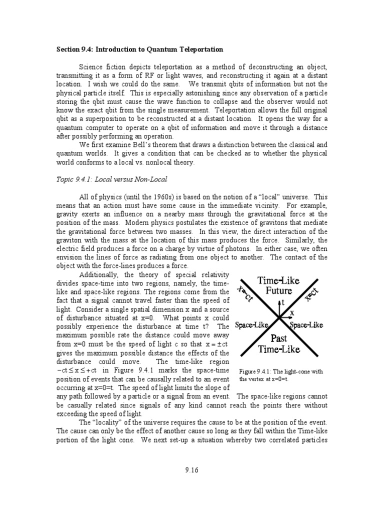 Understanding Quantum Teleportation | PDF | Quantum Entanglement | Electron