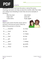 3rd Grade Journeys Master Spelling List | PDF