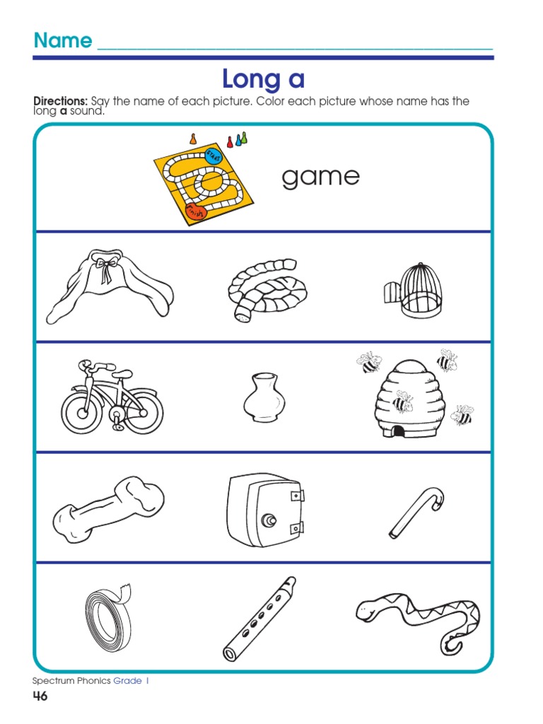 Phonics [Grade 1] (Spectrum) (z-lib.org) | PDF | Phonics