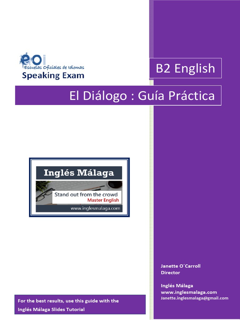 b2 Eoi Guia Dialogo Peek 2022 | PDF | Cognitive Science | Human Communication