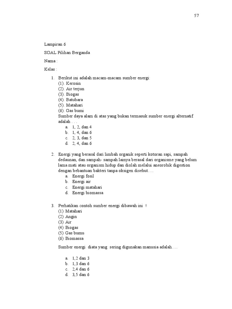 Lampiran 6 Tesa | PDF | Teknologi & Rekayasa