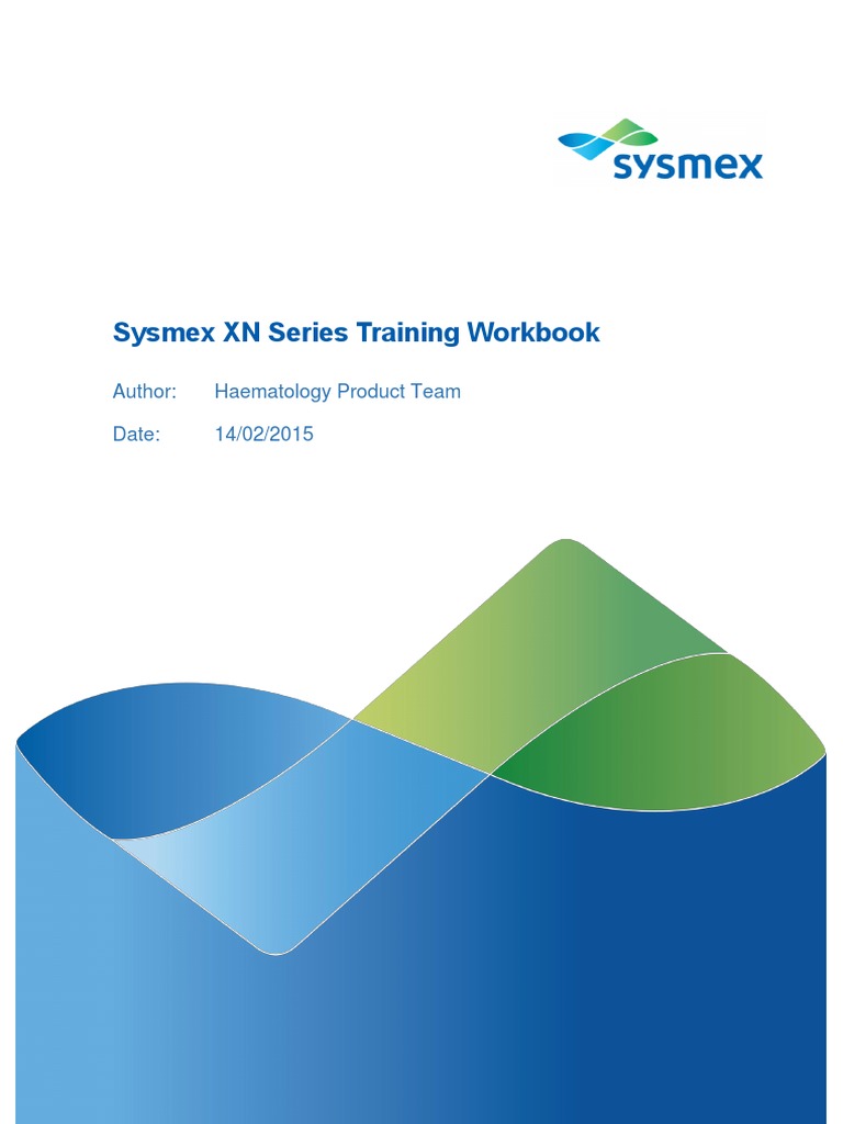 XN Series In-House Training Workbook For Printing-V2 | PDF | Flow ...