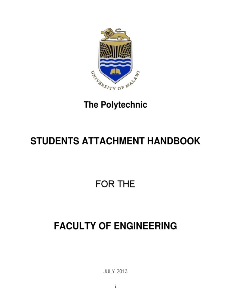 INDUSTRIAL ATTACHMENT HANDBOOK Final | PDF | Engineering | Learning