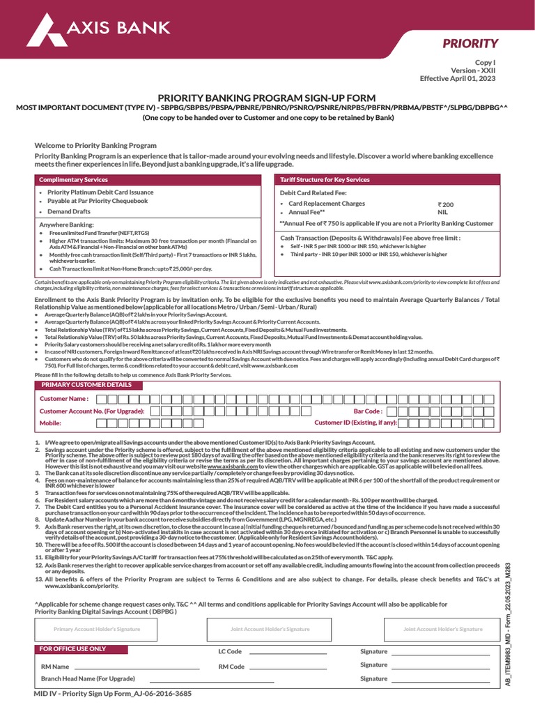 Prority Mid Version Xvii | PDF | Transaction Account | Savings Account
