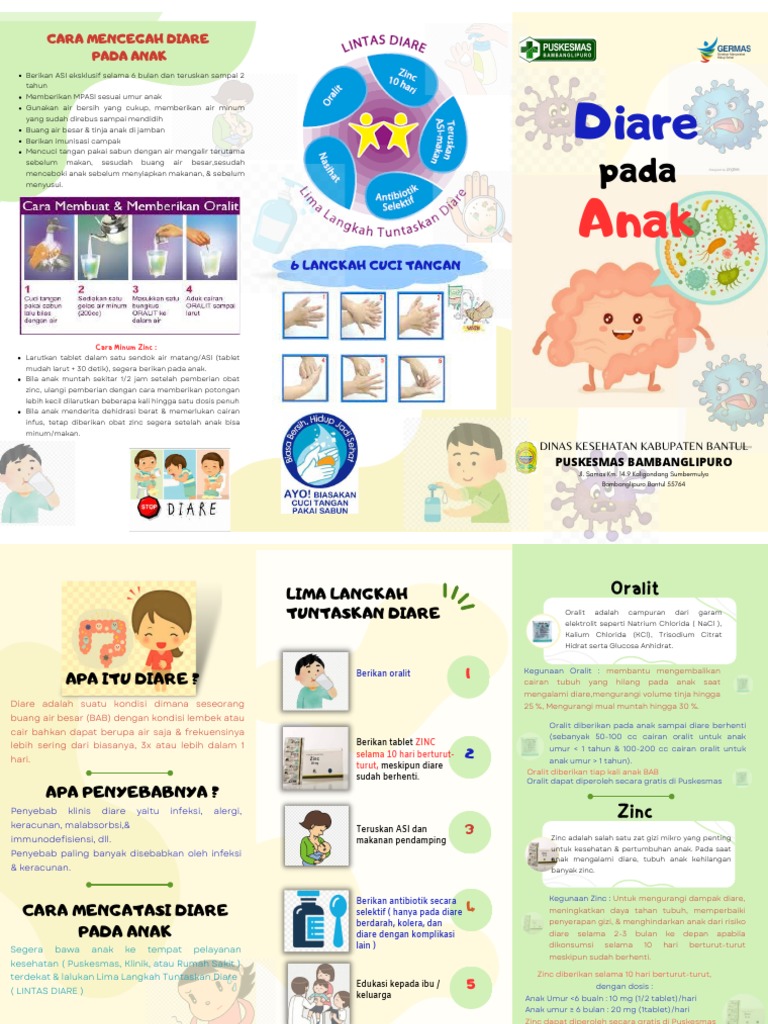 6 Langkah Cegah Diare Anak di Bantul | PDF