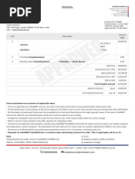 Health Check Invoice | PDF | Invoice | Physical Examination