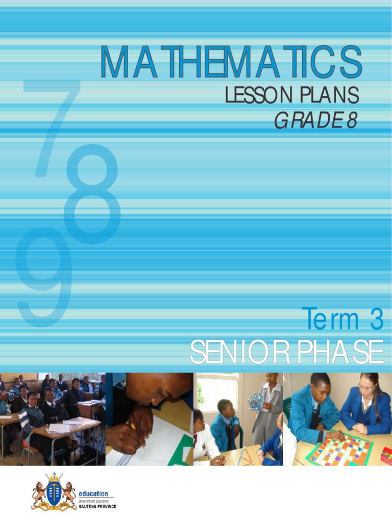 Grade 8 Term 3 Maths Lesson Plans | PDF | Numbers | Multiplication