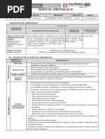 Sesion de Aprendizaje N°12 3ro. El Folklore Iii Bim. | PDF | Tradiciones | Folklore