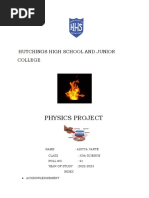 Class 11th Science Physics Project List | PDF | Waves | Physics