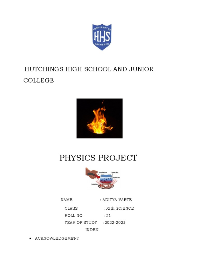 Physics Project | Download Free PDF | Thermal Expansion | Temperature