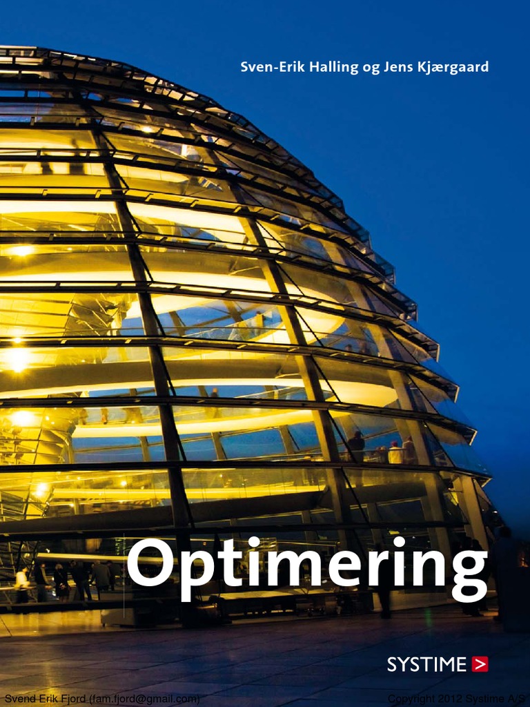 Optimering | PDF