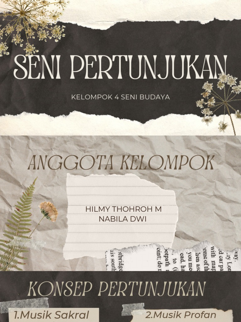 Perbedaan Musik Sakral dan Profan | PDF
