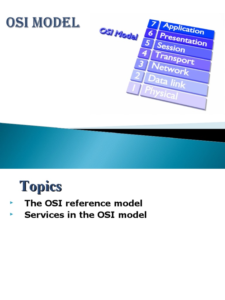 OSI Model 1 | PDF | Osi Model | Computer Network