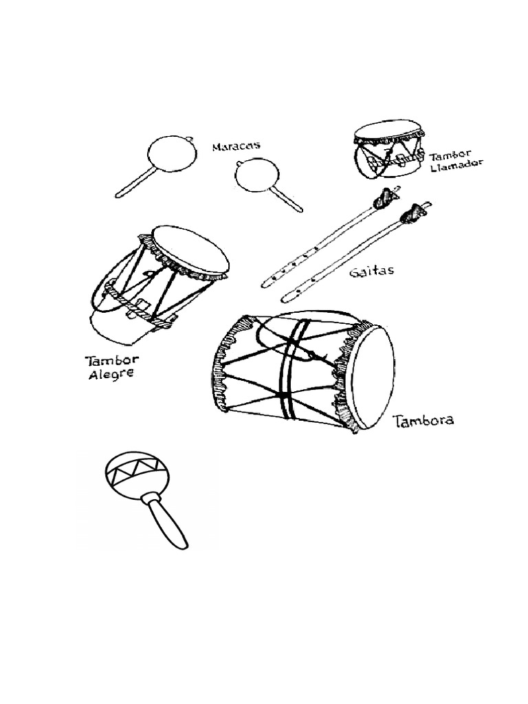 Instrumentos de la Cumbia Colombiana | PDF | Instrumentos musicales ...