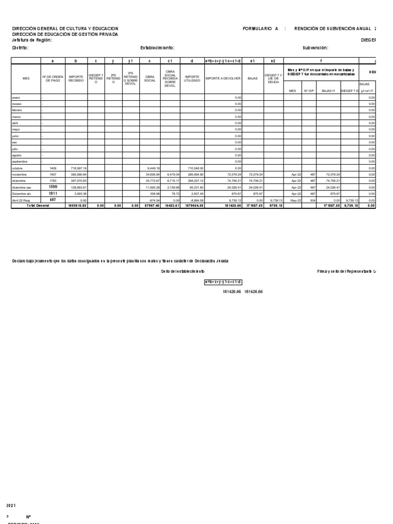 1 Rsa Form. A y Anexos Actualiz | PDF