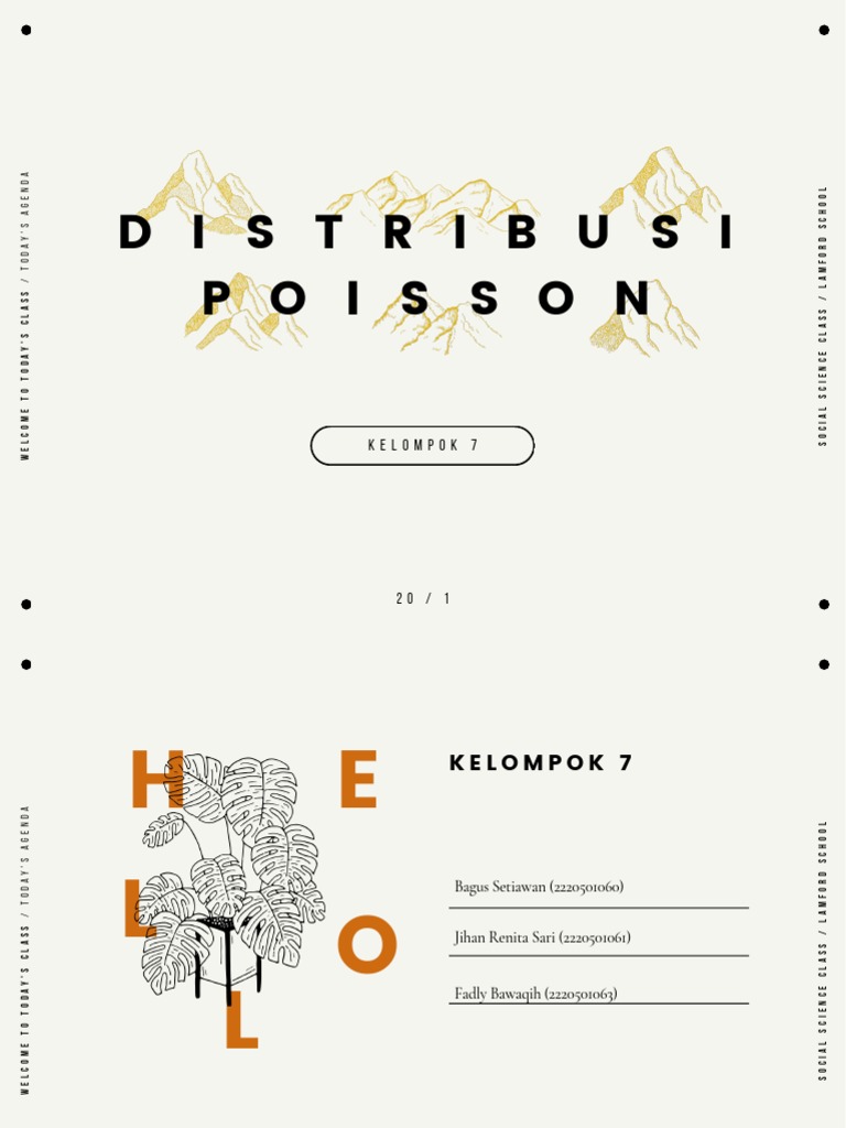 Sejarah Distribusi Poisson | PDF