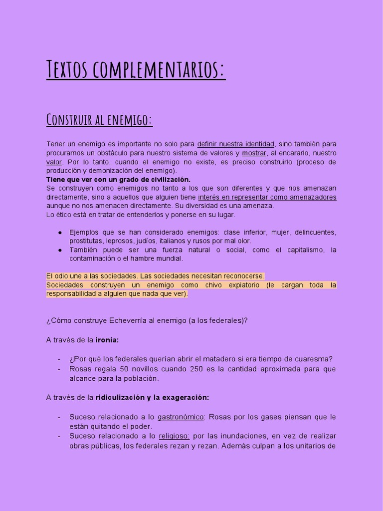 Capitulo 5 El Facundo | PDF