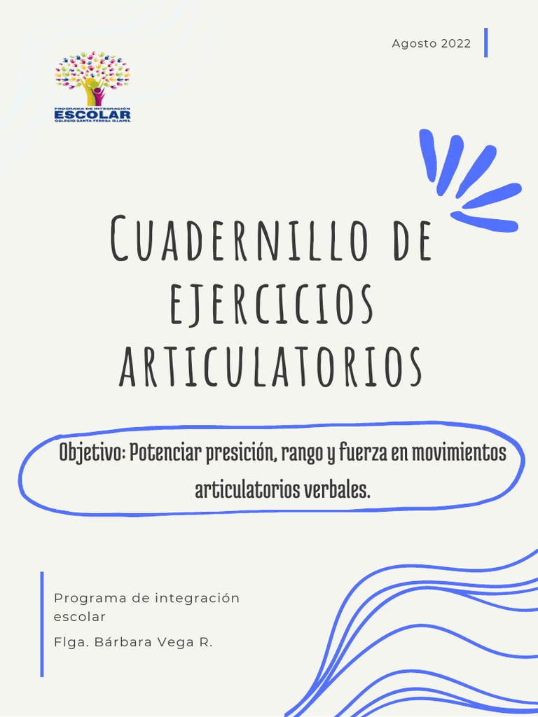 Cuadernillo de Ejercicios Orales | PDF | Boca