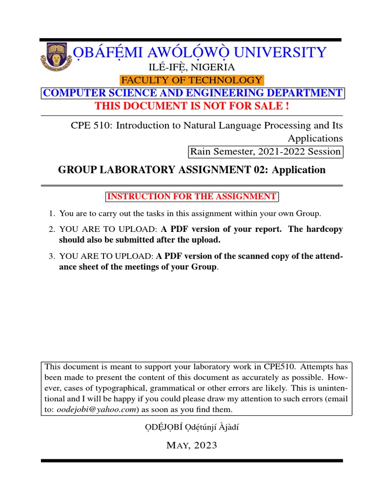 Laboratory Assignment Two | PDF | System | Tone (Linguistics)