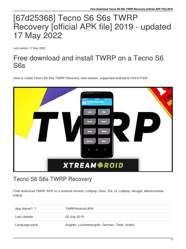 Tecno s6 s6s - 2 | PDF | Computers
