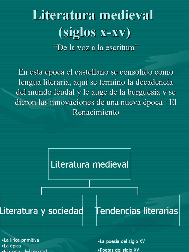 Literatura medieval y poesía del siglo XV | PDF | Poesía | Literatura ...