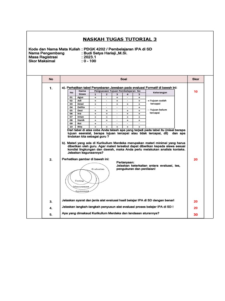 TUGAS III - Ipa | PDF