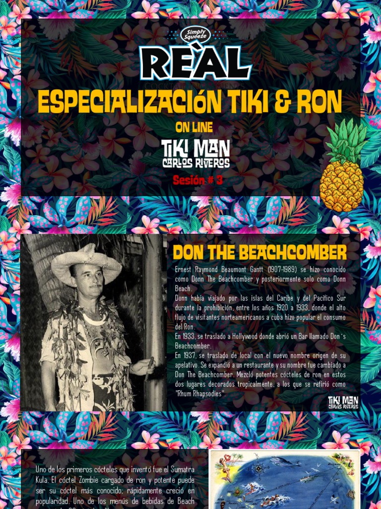 Tiki #3 | PDF | Barman | Cócteles