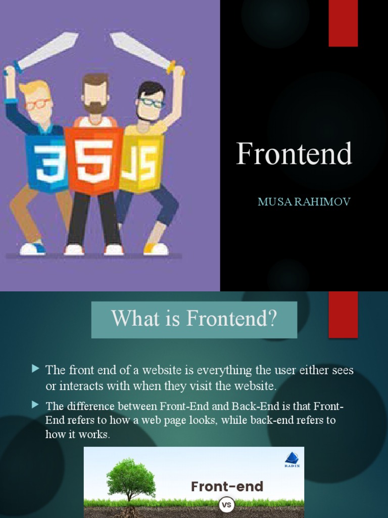 Presentation 4 | PDF | Document Object Model | Bootstrap (Front End ...