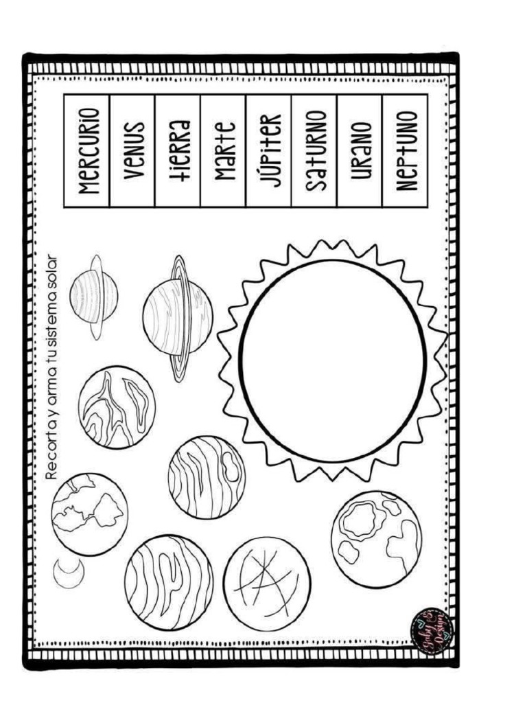 Guía Sistema Solar | PDF