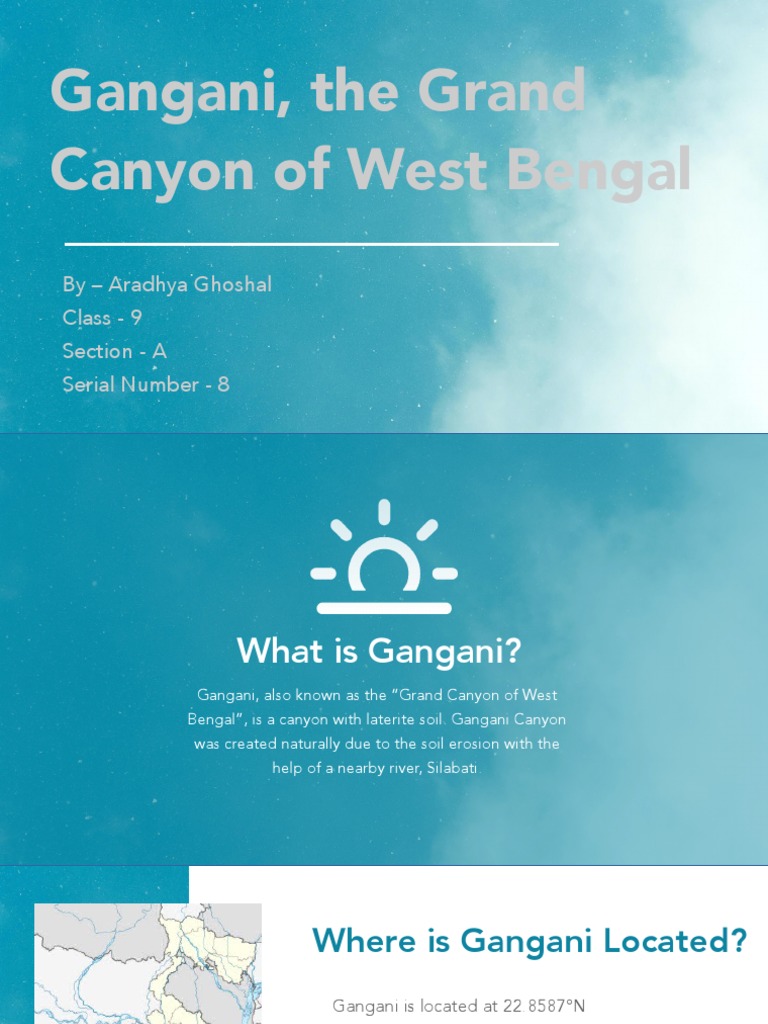 Gangani: Bengal's Natural Wonder | PDF