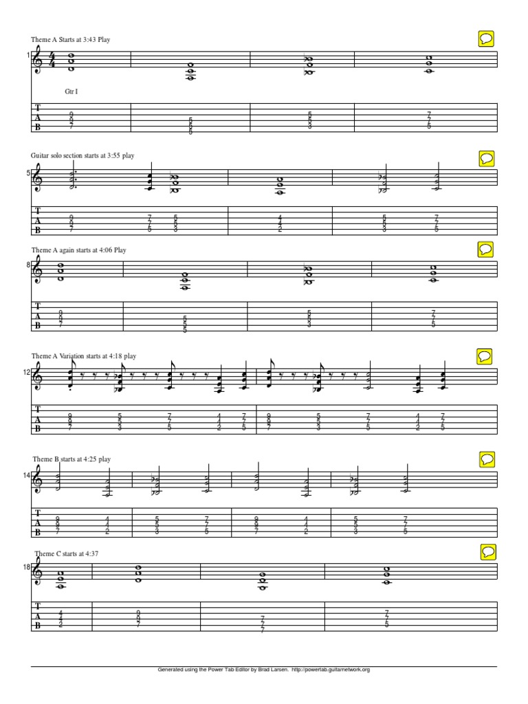 Fast Section Rhythm Guitar | PDF | European Musical Instruments | Music ...