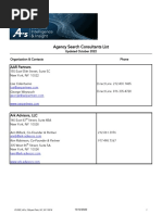 DTD2 Agent Schedule 2022 | PDF | Art