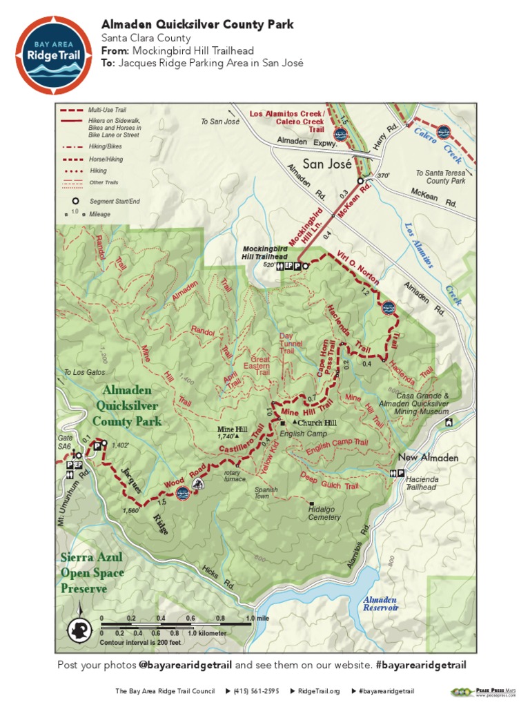 Almaden Quicksilver Trail Guide | PDF | Adventure | Land Transport