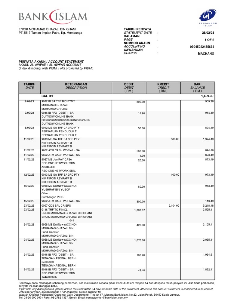 Estatement-202302 20230413180546 | PDF