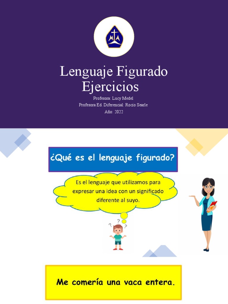 Ejercicios Lenguaje Figurado Nuevo | PDF