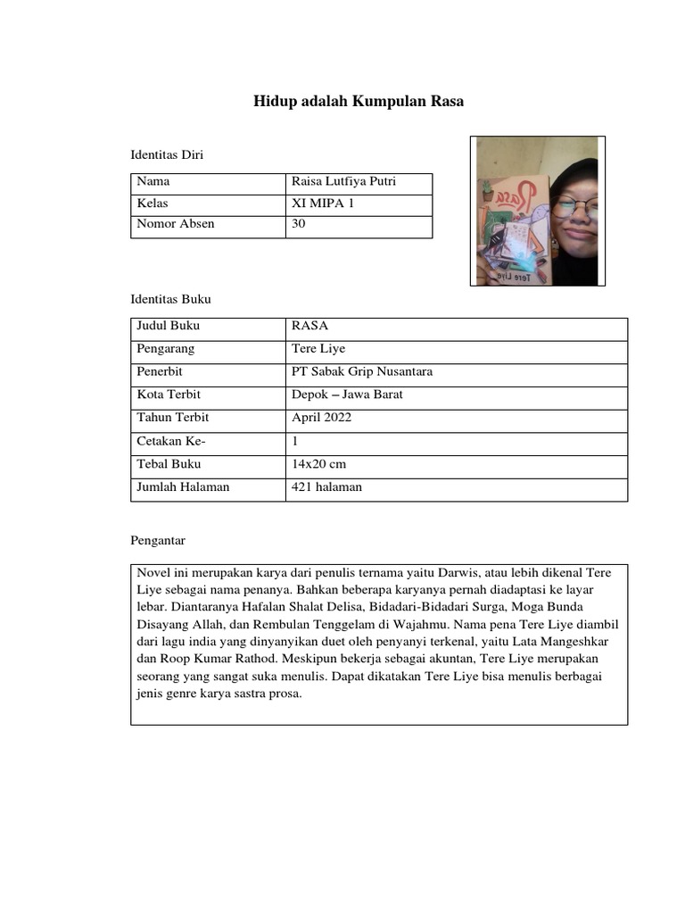 Resensi Bindo Rai | PDF