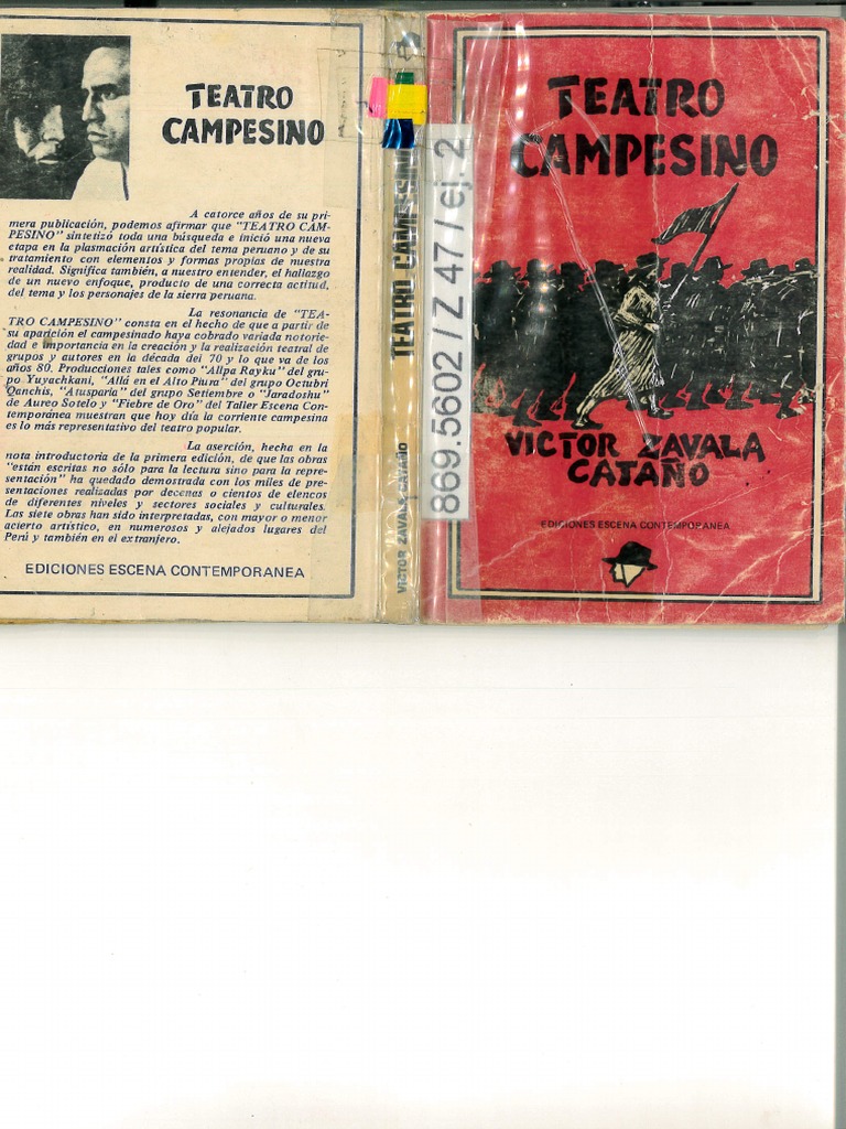 Teatro Campesino - Zavala Cataño Victor | PDF