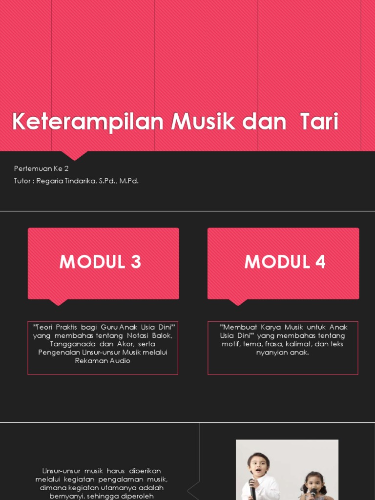 Modul 3 Keterampilan Musik Dan Tari PERTEMUAN 2 | PDF