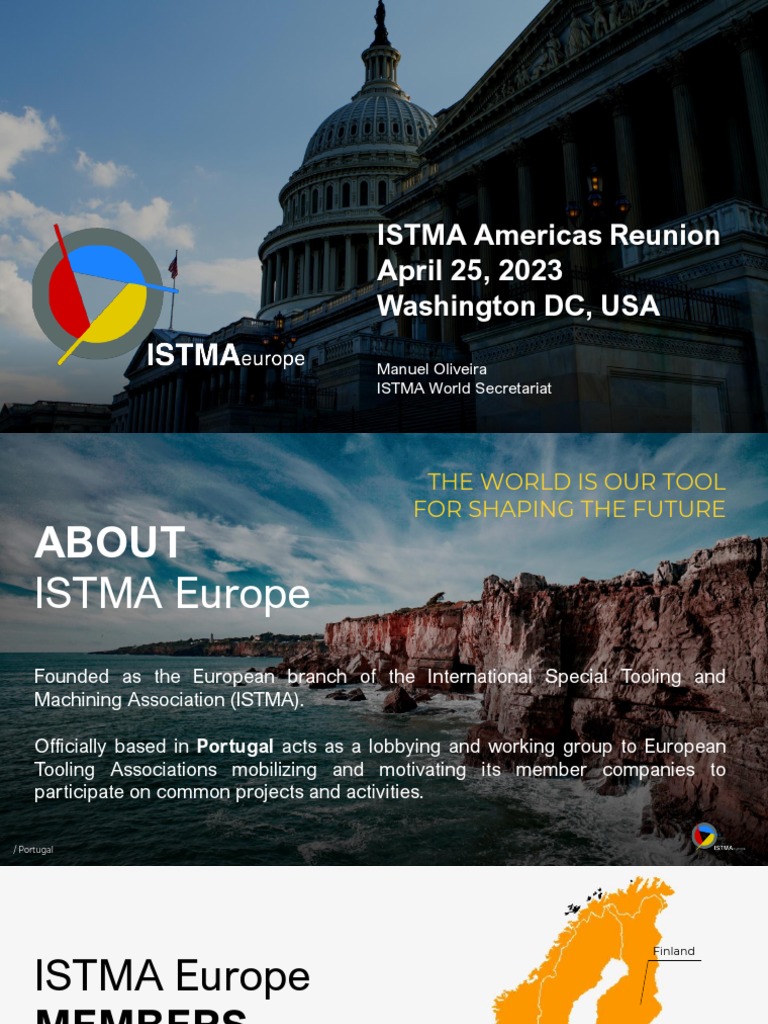 ISTMA Europe - USA Conference of Associations | PDF | Machine Tool ...